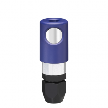 Capped hose tail coupler